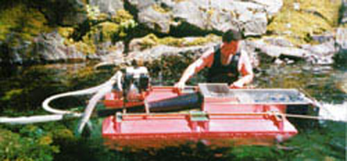 The Mining Claim - PROLINE 4 Inch Dredge / Honda 5,5 PS Motor / HP350 ...